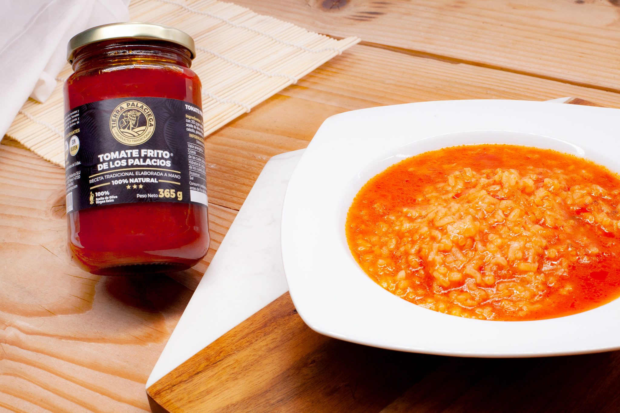 Arroz con Tomate frito de Tierra Palaciega (“Arroz a lo Pobre ...