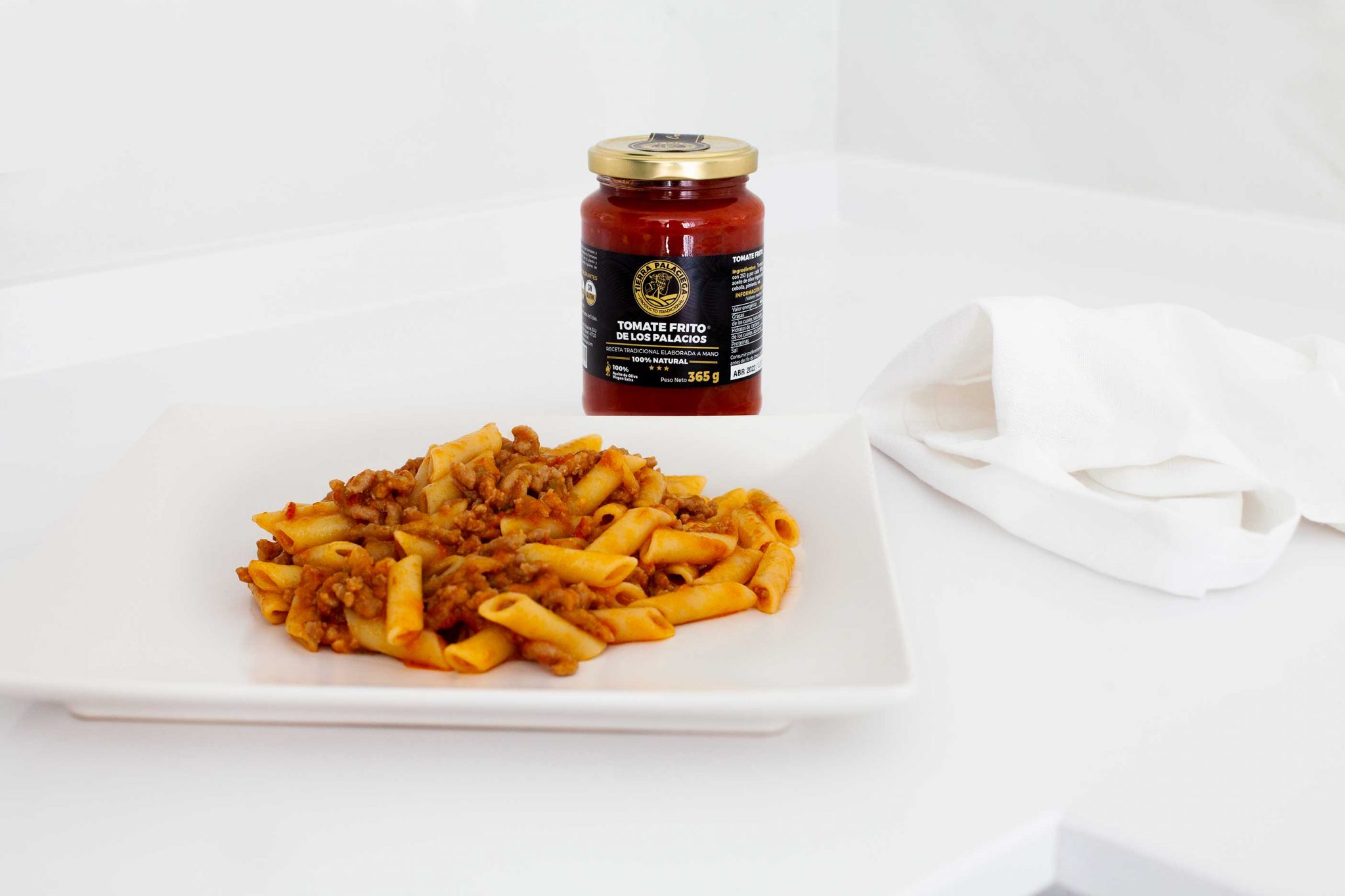 Receta de Macarrones en salsa Boloñesa - Tierra Palaciega